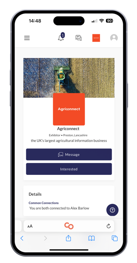Agriconnect Events App – Agriconnect